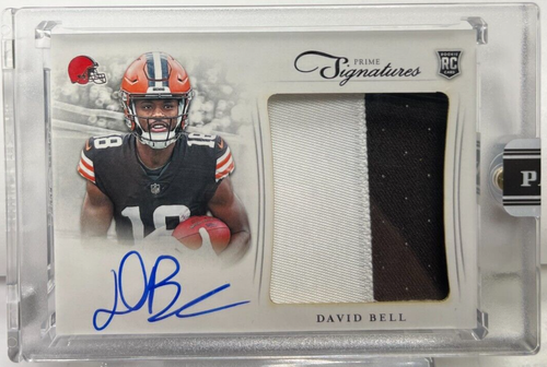 David Bell 2022 Panini Instantanée Prime Signatures Patch RC Autographe ...
