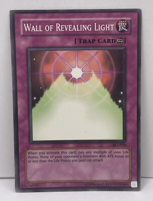 Yu-Gi-Oh! TCG Wall of Revealing Light Ancient Sanctuary AST-050 ...