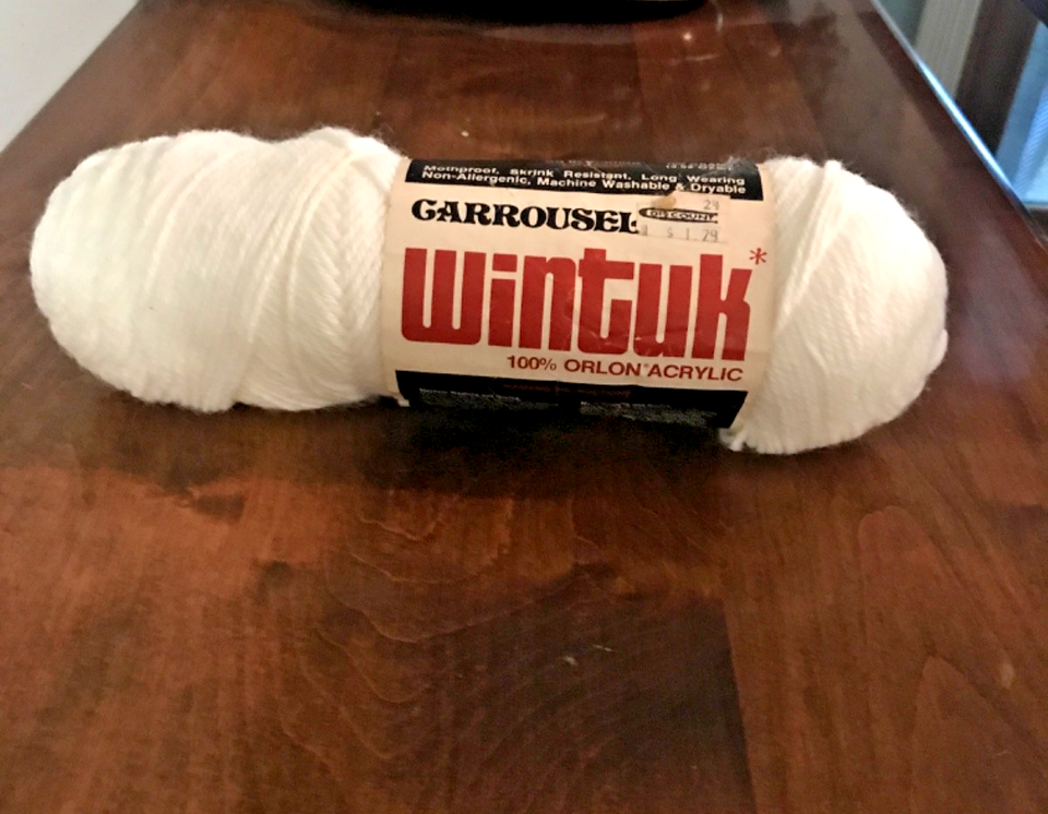 Vintage Carrousel Wintuk 100% Orlon Acrylic 4 Ply Knitting Worsted ...