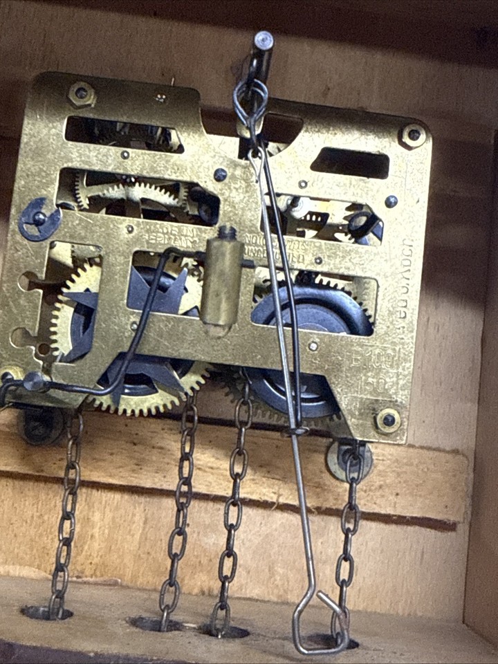 Vintage Black Forest Cuckoo Clock - Fred J Koch Unique Style Untested ...