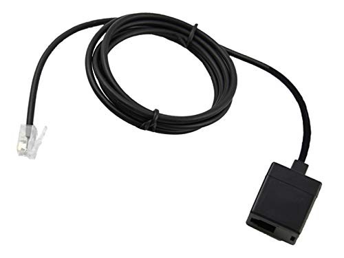3.5 Feet Rj9/rj11/rj12 Headset Adapter Extension Cord Quick Disconnect ...