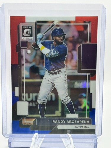RANDY AROZARENA 2022 PANINI OPTIC RED WHITE AND BLUE 112/199 #117 JT | eBay