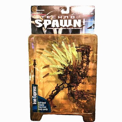 Techno SPAWN Iron Express Action Figure Series 15 McFarlane Toys 1999 ...