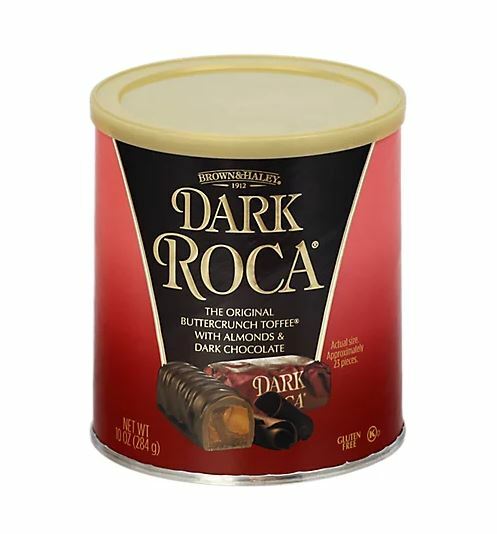 9 Oz Dark Roca Original Buttercrunch Toffee With Almonds by Brown ...