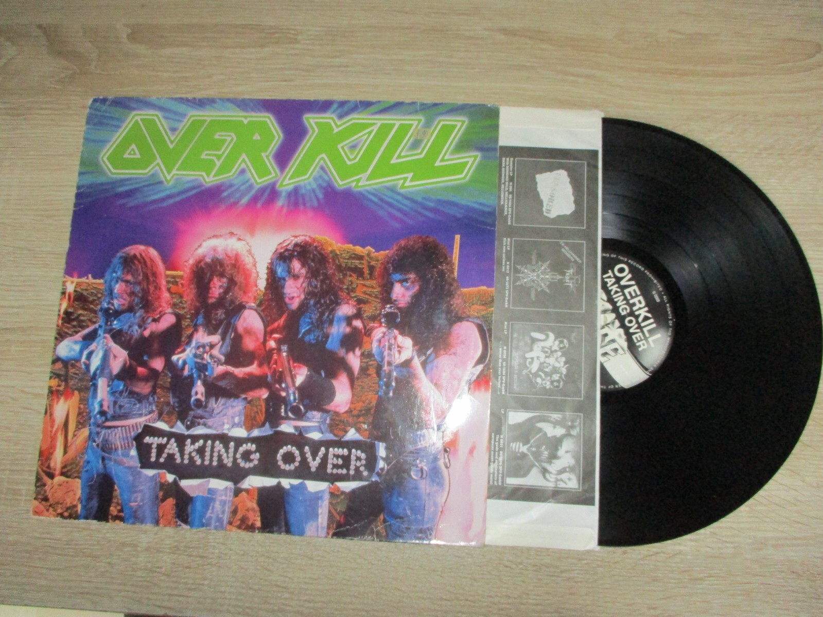 Overkill Taking over LP | eBay.de