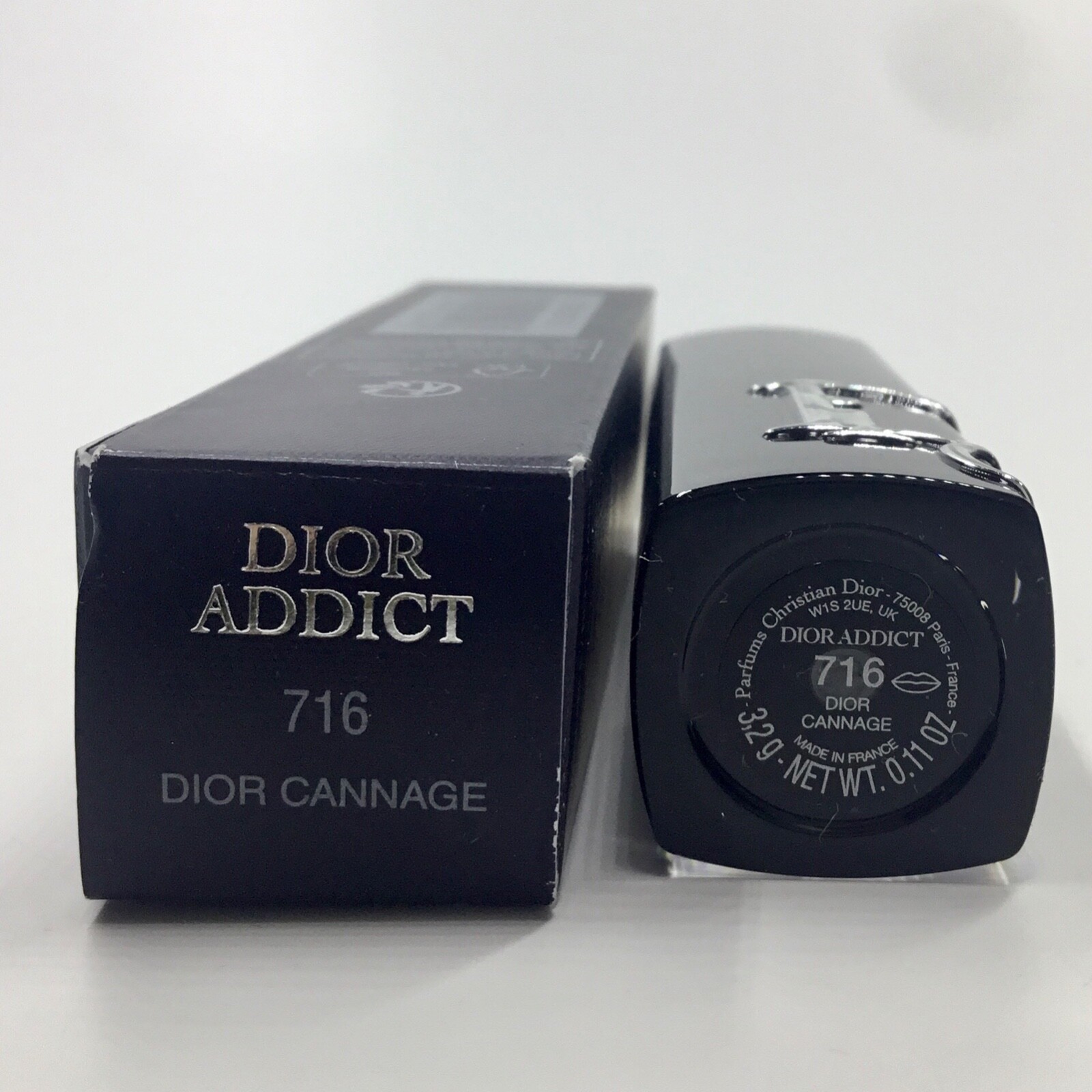 NIB Dior Addict Shine Lipstick 716 Dior Cannage 0.11 oz FULL SIZE | eBay