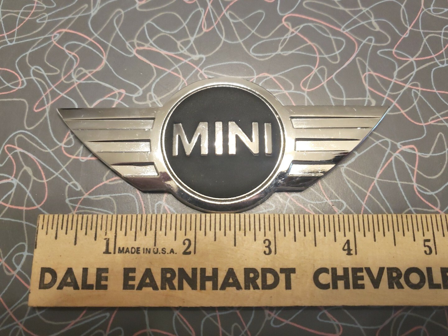 Mini Cooper Emblem Badge Logo OEM ORIGINAL, Unsure Of Fitment, Used | eBay