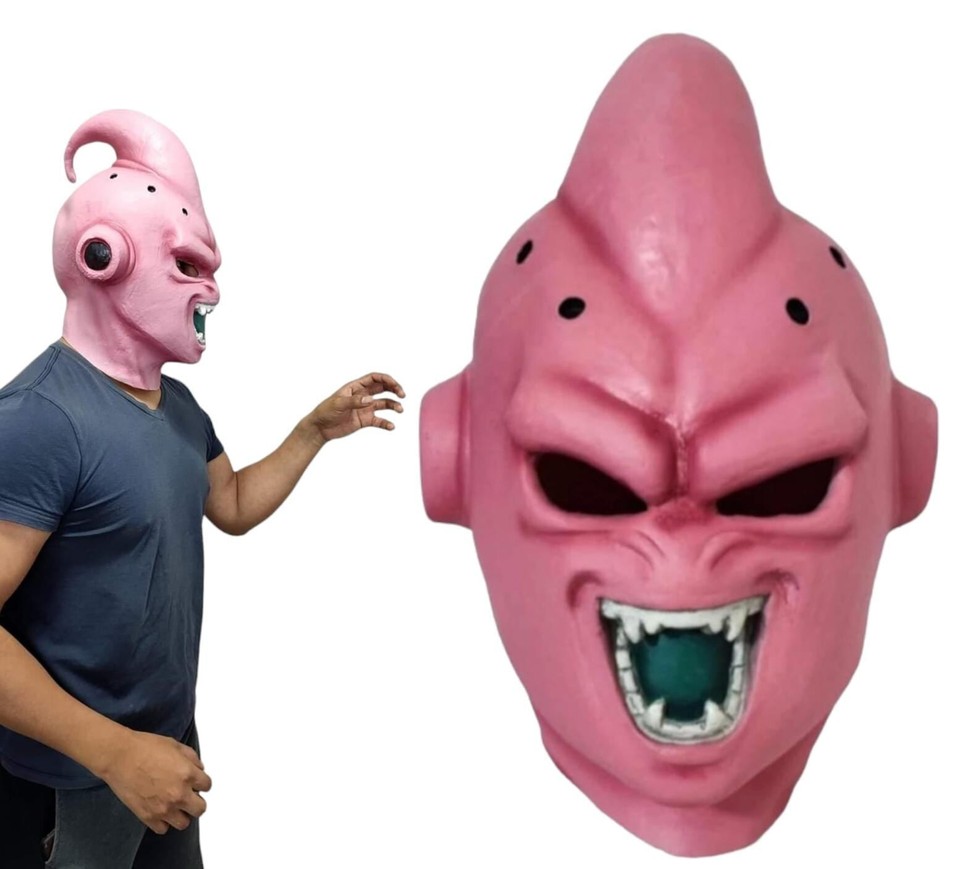 MASK LATEX Majin Buu Dragon Ball Z - FAST Shipping- DHL EXPRESS | eBay