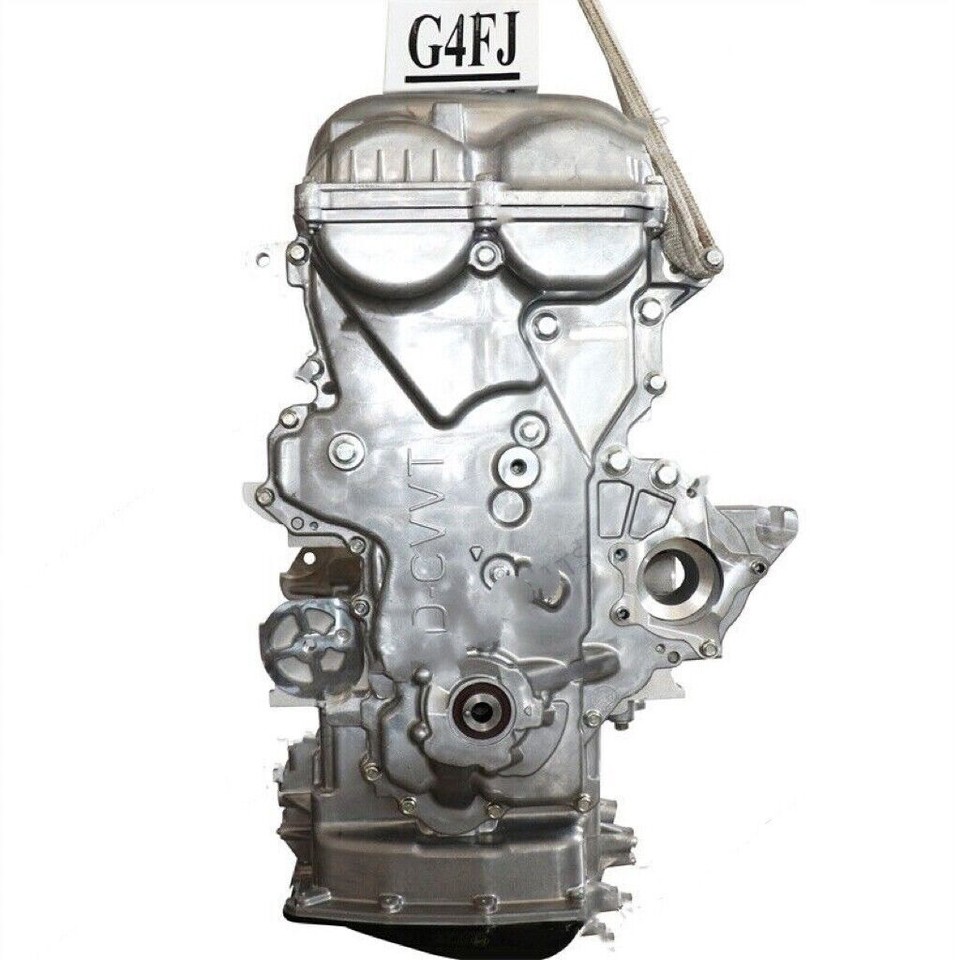 Rebuilt G4FJ 1.6L GDi 1591CC GAS TURBO Longblock Engine Assembly For ...
