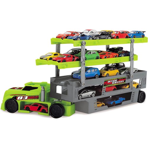 Dickie Toys Stack and Store Car Transporter with Space for 36 Vehicles ...