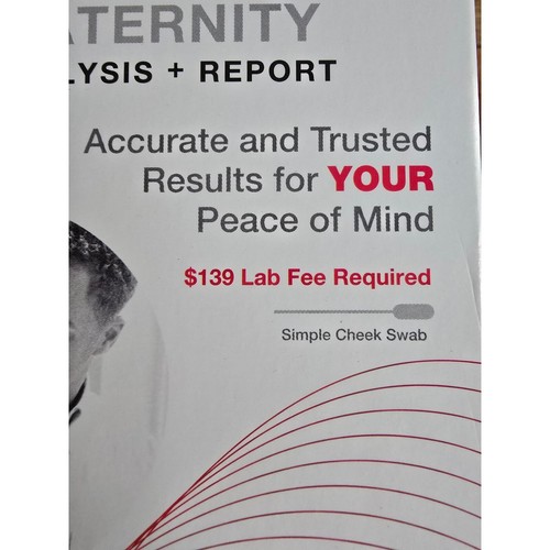 HomeDNA Paternity Analysis & Report Test for possible father & child ...
