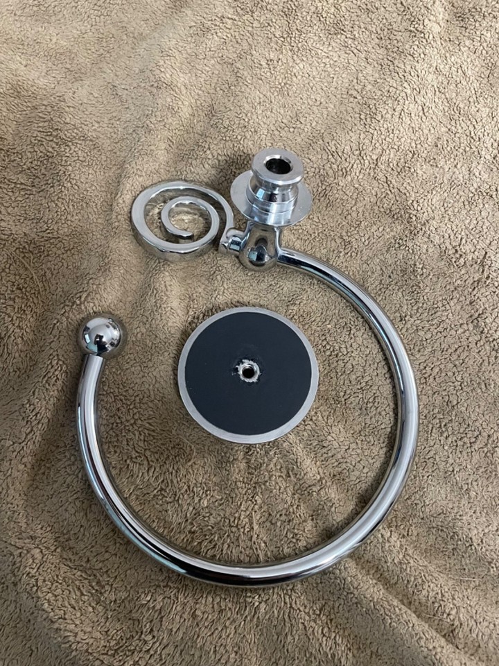 Baldwin Solid Brass Premium Towel Ring Carnivale Spiral (second unit ...