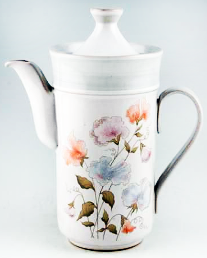 DAUPHINE by Denby Large Coffee Pot Coloroll Series NEW NEVER USED Made ...