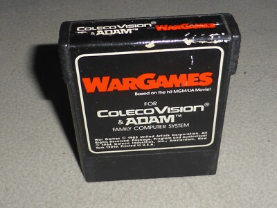 VINTAGE COLECO COLECOVISION & ADAM WARGAMES GAME CARTRIDGE ONLY 1983 | eBay