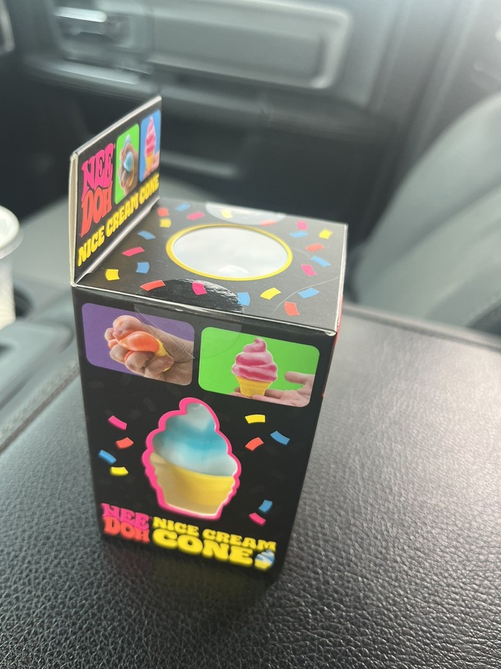 Nee Doh Nice Cream Cone Blue Limited Edition Sealed Brand New In Box🚀 ...