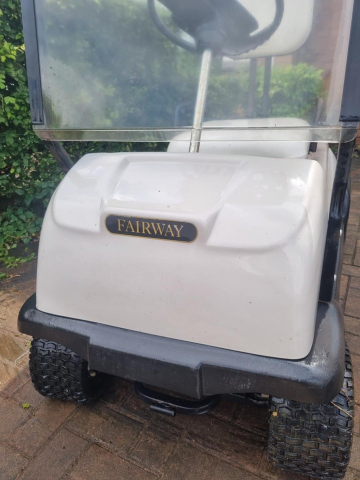 Fairway Single Seater Golf Buggy Gold Cart | eBay UK