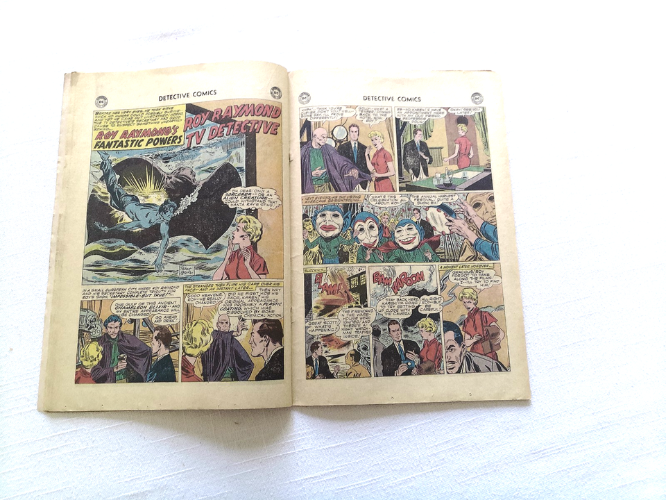 Detective Comics #272 1959 DC Comic Good Menace of the Crystal Creature ...