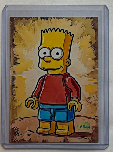 Bart Simpson Limited Edition Artist Signed “The Minifigure” Trading ...