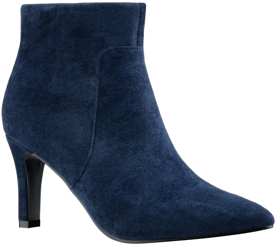 NEW Women's Pointed Toe Stiletto Heel Ankle Boots Thin Heel Ankle Short ...