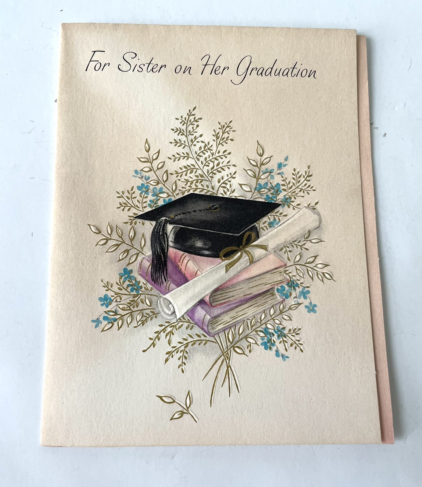 Vintage Graduation Card
