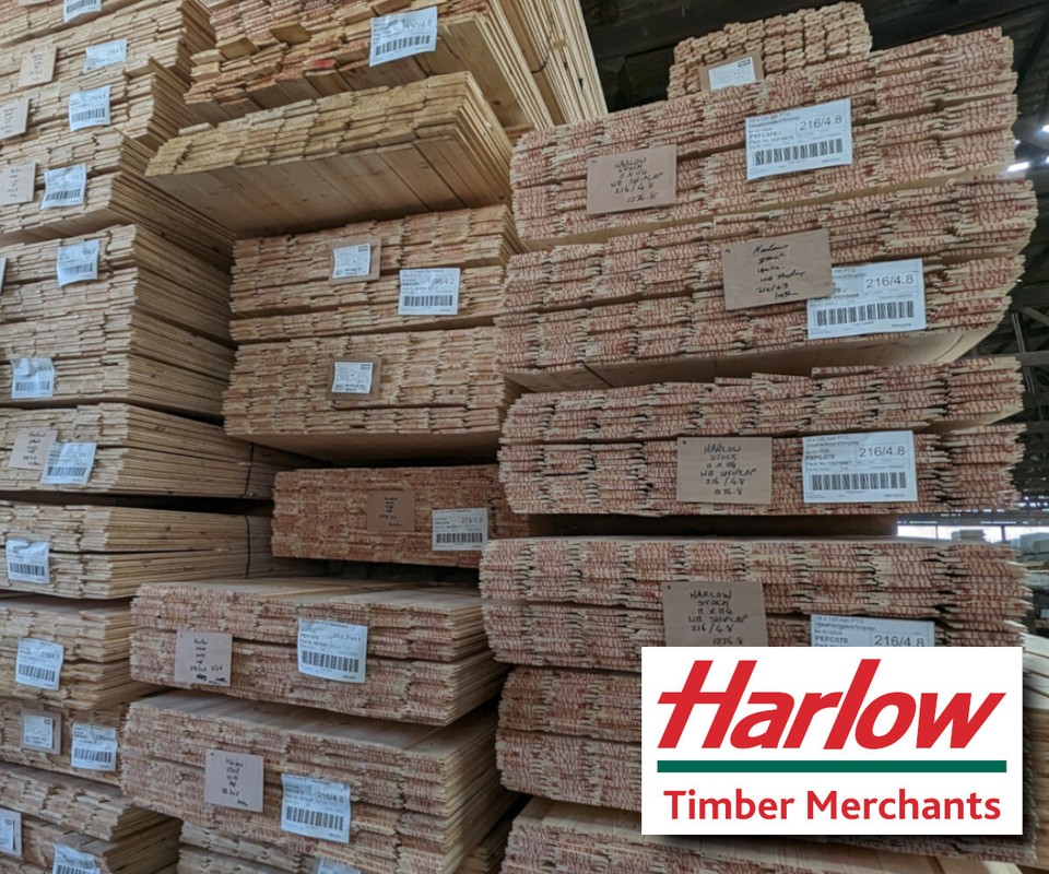 Timber Cladding Matchboard Groove V Tongue 16x125mm (11x113mm Fin) T&G ...