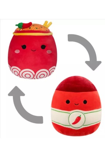 NEW Squishmallows 8 inch Flip-A-Mallows ODION and ILLIA Soft Plush Toy ...