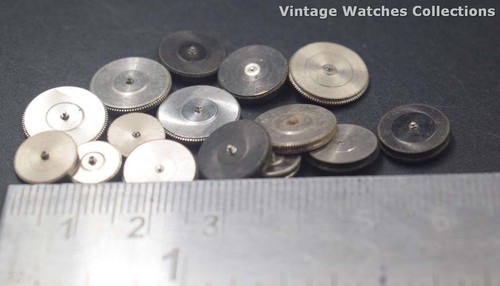 Vintage Mechanical Wrist Watch Barrel Mix Lot For Watch Maker Repair O ...