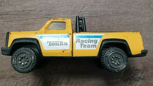 TONKA RACING Vintage Pressed Metal / Die Cast Pickup 1970's 7.5"L ...
