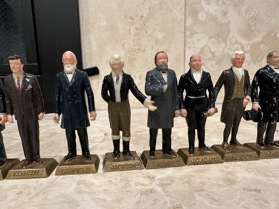 Vintage Marx Toys Plastic United States Presidents Figures 2.5” | eBay