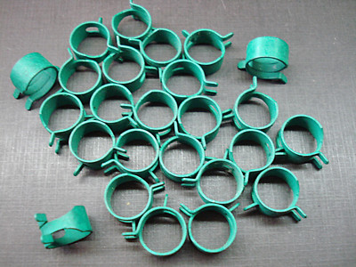 25 pcs Ford fuel vacuum line spring action clamps for 17/32" OD hose | eBay