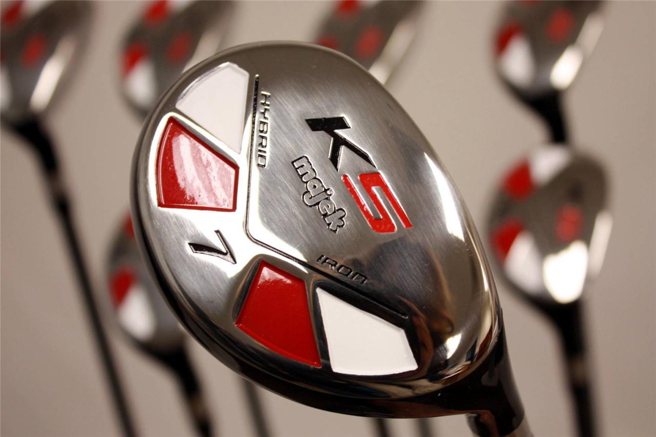 Demo Mens Senior Hybrid Golf Set 3 - PW Graphite Clubs Right Handed All ...