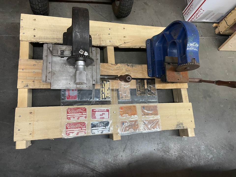 SCTA Tag tags pair original 1937-48 and two Numberall 40Bs | eBay