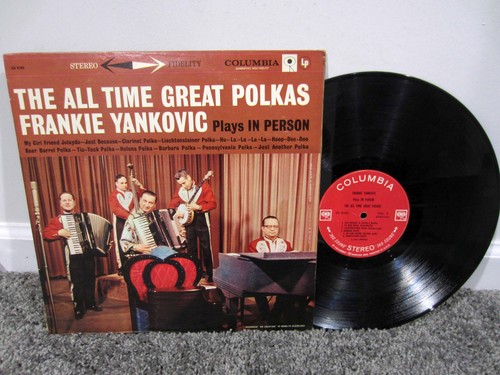 FRANKIE YANKOVIC The All Time Great Polkas 12" Vinyl Record Album LP ...