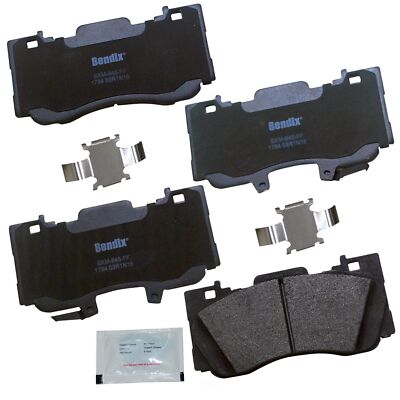 Disc Brake Pad Set-Priority One Semi-Metallic BPR Bendix fits 17-21 ...
