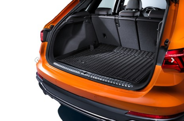 Audi Q3 2019 Boot Floor Liner Protector 50mm Black Genuine 83A061180 ...