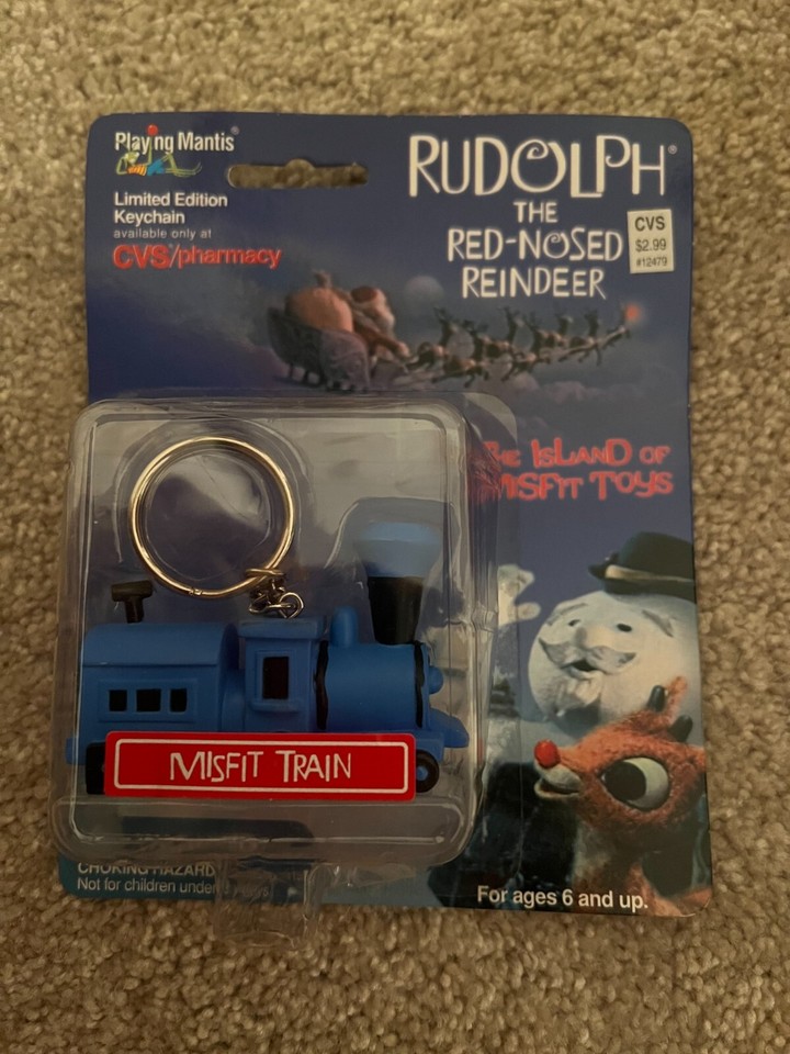 CVS Rudolph The Red-Nosed Reindeer Set of 4 Limited Edition Keychains ...