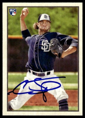 2019 Bowman Heritage Chris Paddack Rookie Auto San Diego Padres #53VR ...