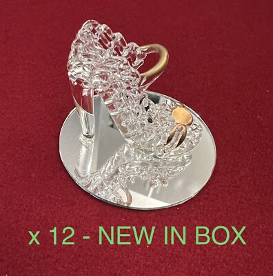 (12) Princess Slippers - Plastic High Heels Table Decoration - New in ...