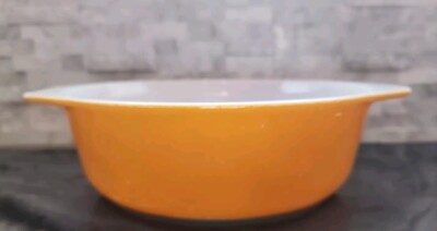 Vtg Pyrex Friendship 043 1 1/2 QT Orange Casserole Dish | eBay