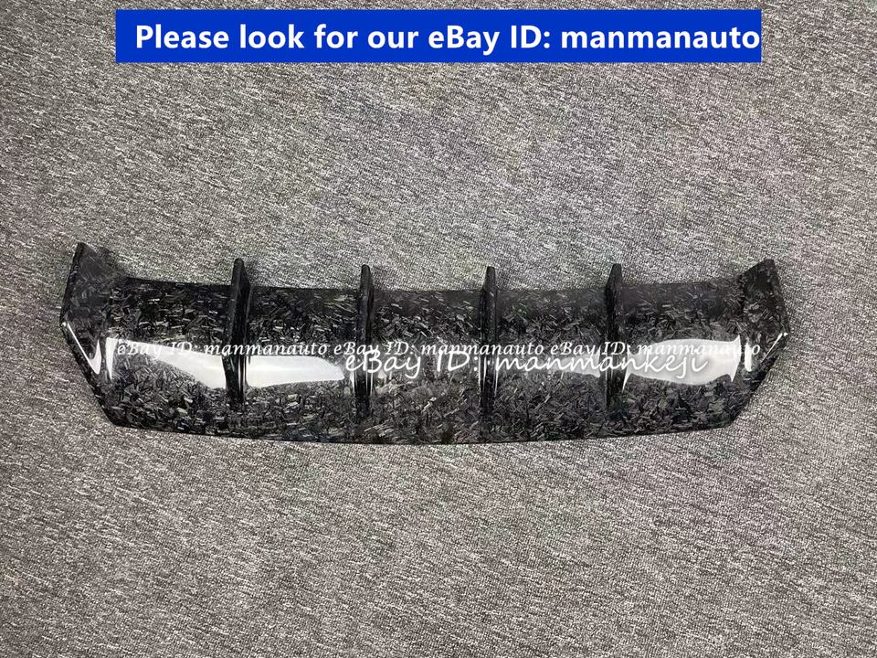 Forged Carbon Fiber Rear Bumper Diffuser For 2017-2019 Lexus IS200 250 ...