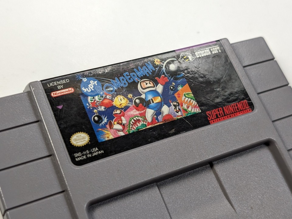 Super Bomberman Nintendo SNES with manual authentic | eBay