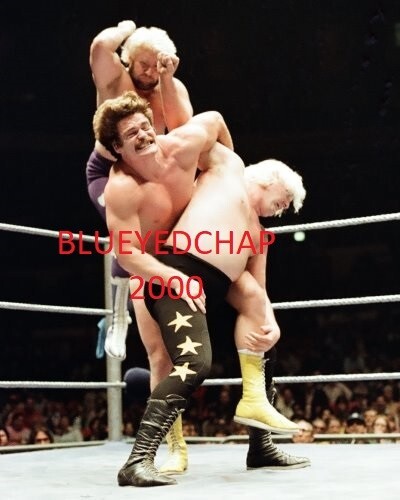 JOHN & JERRY VALIANT VS STEVE TRAVIS WRESTLER 8 X 10 WRESTLING PHOTO ...