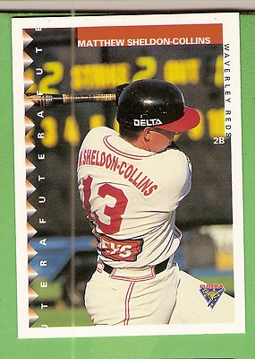 1995 AUSTRALIAN BASEBALL CARD #11 MATTHEW SHELDON-COLLINS, WAVERLEY ...