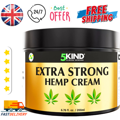 5kind Extra Strong Hemp Cream | eBay UK