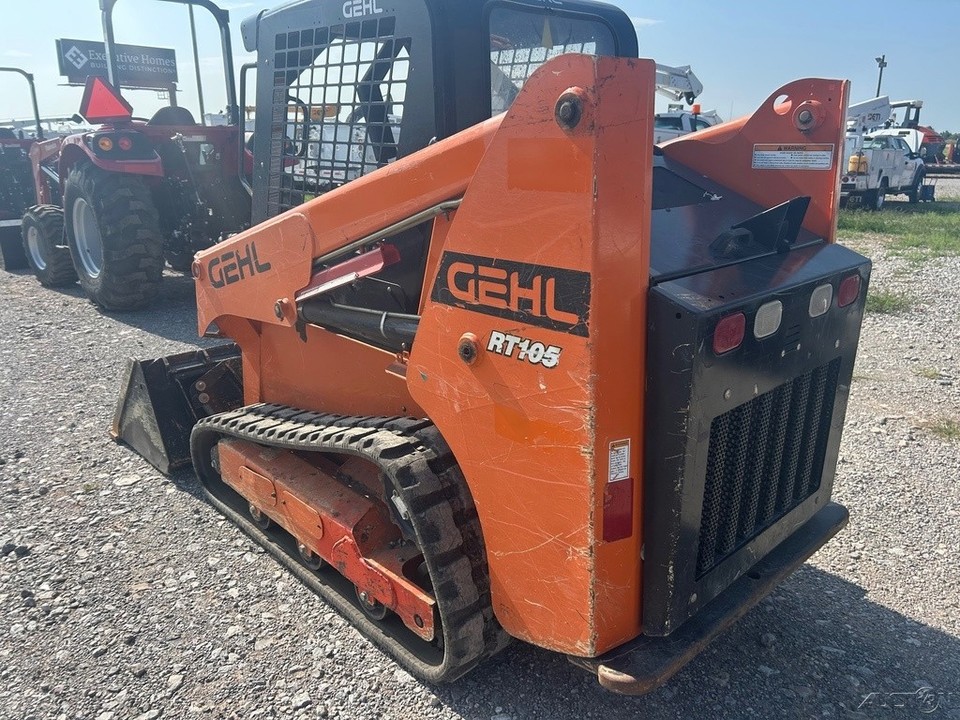 2019 Gehl RT105 Compact Track Skid Steer Loader 35Hp Open Cab Used | eBay