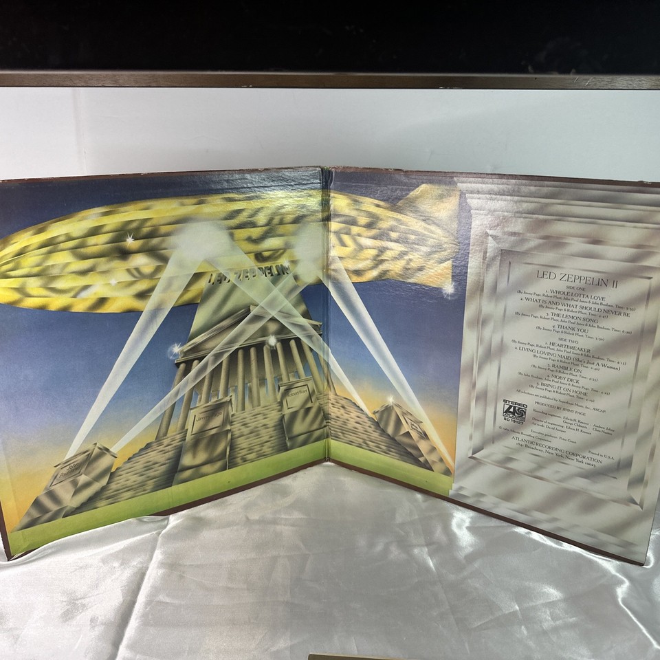 LED ZEPPELIN II LP ATLANTIC Vinyl Gatefold | eBay
