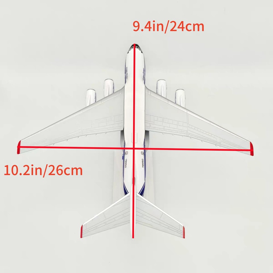 Soviet Russia Ilyushin IL-76 Candid Strategic Transport Aircraft Scale ...