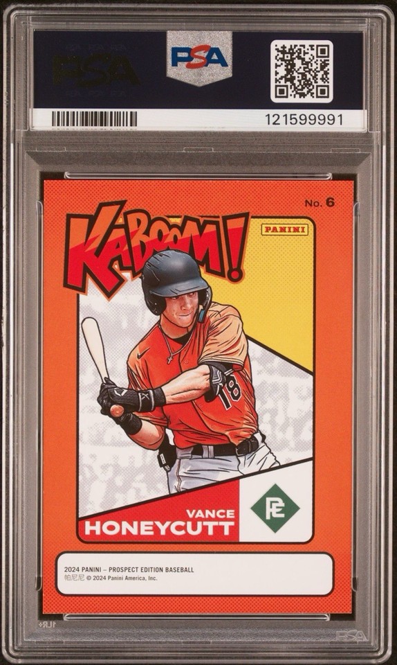 Vance Honeycutt 2024 Panini Prospect Edition Kaboom Case Hit Orioles | eBay