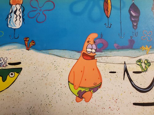 SPONGEBOB SQUAREPANTS ORIGINAL PRODUCTION CEL CELL ANIMATION ART | eBay