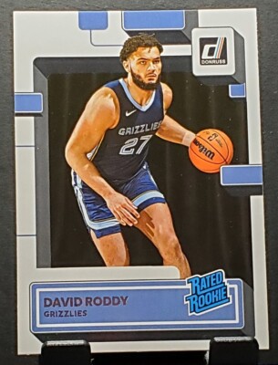 2022-23 Donruss #223 David Roddy GRIZZLIES Rated Rookie Basketball card ...